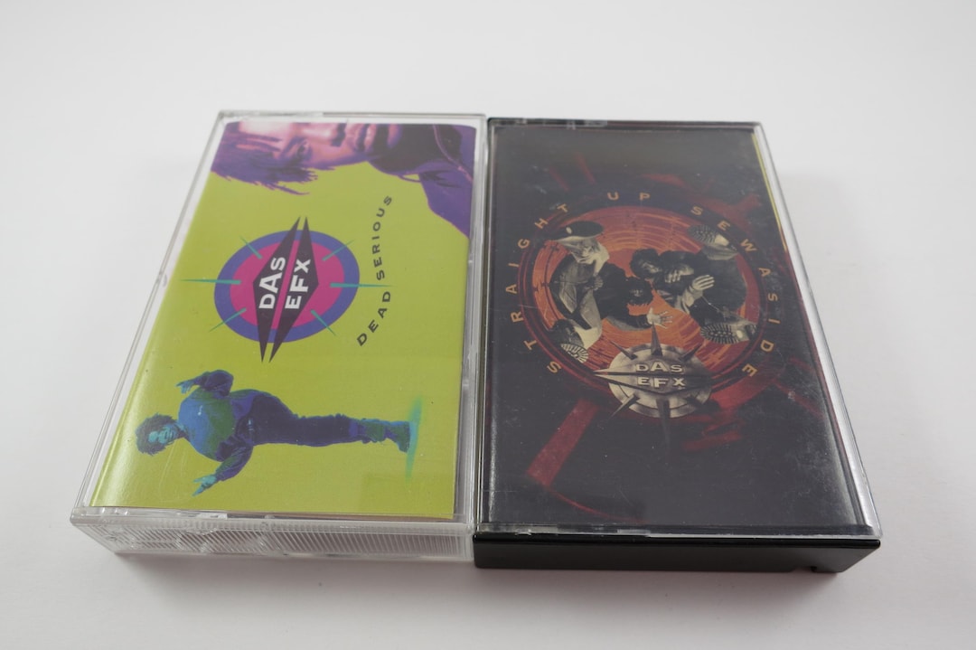 1990's DAS EFX Cassette Tapes Dead Serious Straight up Sewaside Sold ...