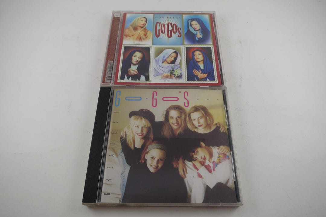 Vintage Go Go's Cd's Greatest Hits God Bless - Etsy