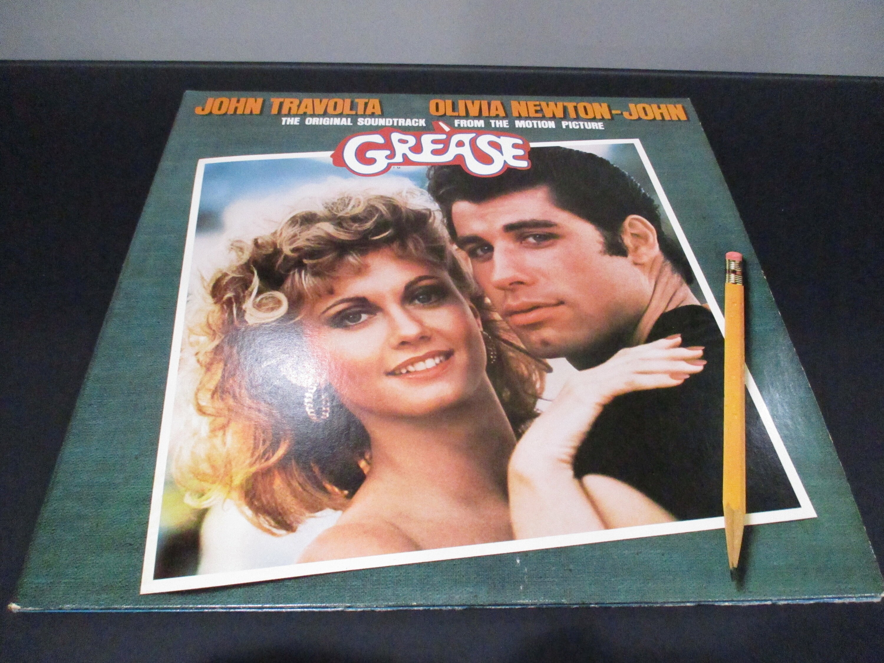 Grease Soundtrack Back Cover