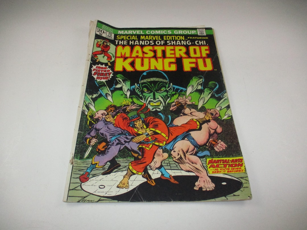 Vintage December 1973 Master of Kung Fu Special Marvel Edition No 15 ...