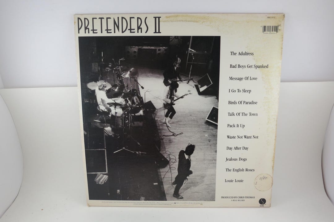 1981 Vintage Vinyl LP Record the Pretenders II the Pretenders Near Mint ...