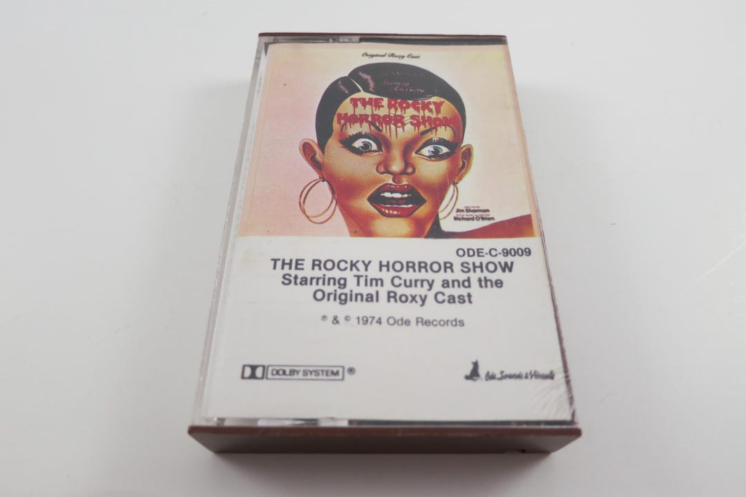Vintage 1974 Cassette Tape the Rocky Horror Show Original Roxy Cast Tim ...