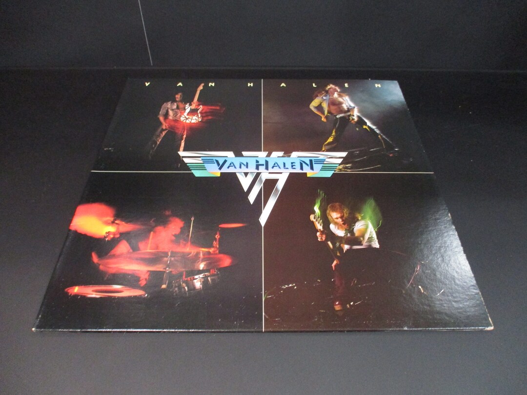 Vintage 1979 Vinyl LP Record Van Halen Self Titled Debut Album ...