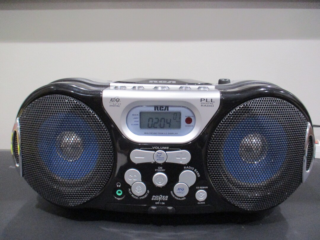 Vintage 1998 RCA RCD147 Portable CD Pll Radio Works Perfect - Etsy