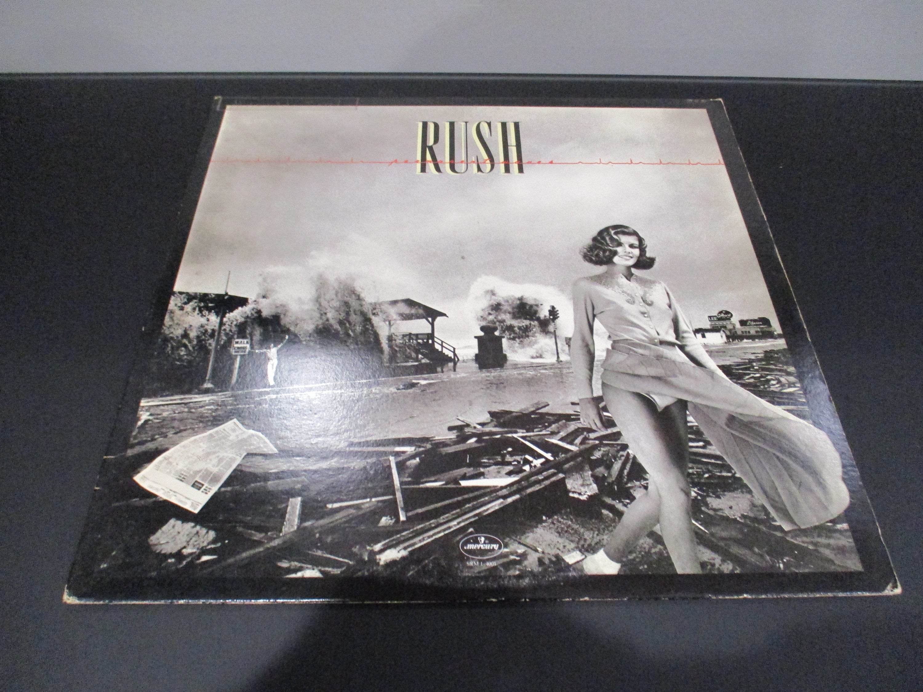 Rush Permanent Waves Album Cover Model