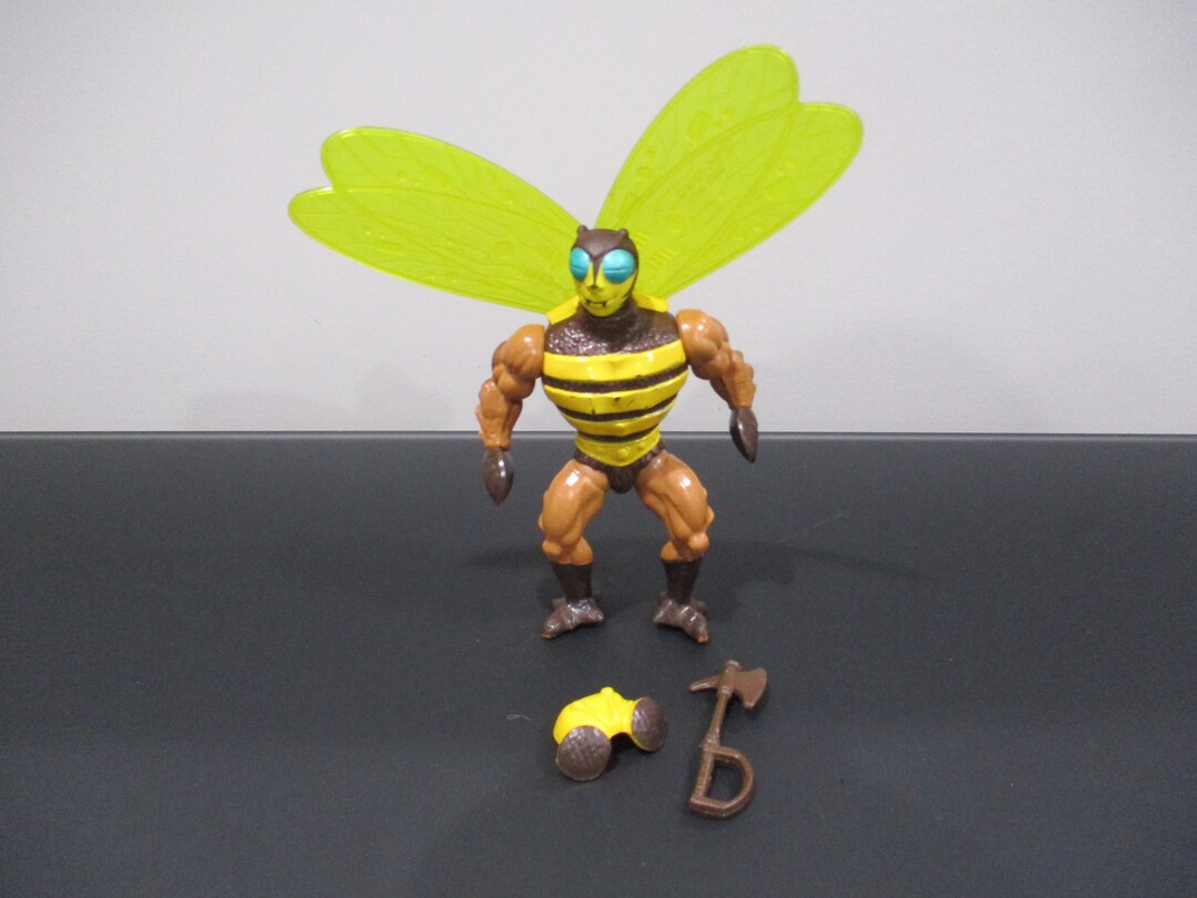 Vintage 1984 Masters of the Buzz off Action Figure MOTU Buzz-off ...