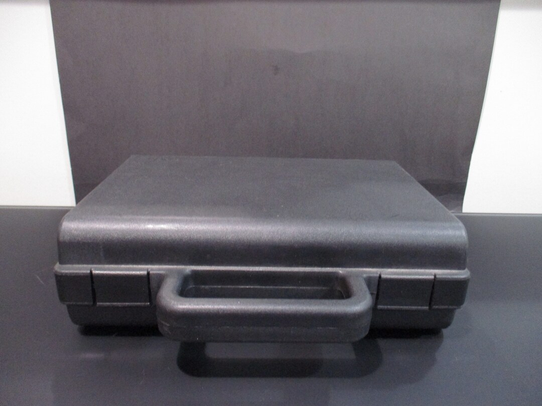 Vintage Black Click Case Cassette Carrying Case 1980's Hard Shell With ...