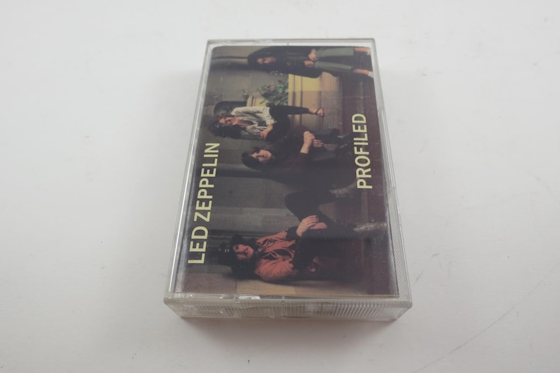 Vintage Led Zeppelin Cassette Tape: 1980s Rock Music - Etsy