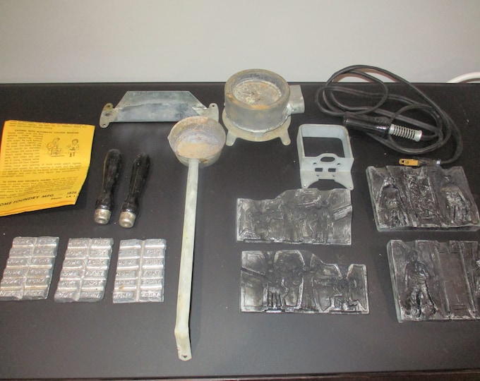 Vintage Home Foundry Metal Figure Casting Set 14 Pieces as Shown - Etsy