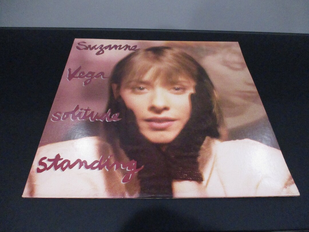 Vintage 1987 Vinyl LP Record Solitude Standing Suzanne Vega Excellent Condition Smoke Gray ...