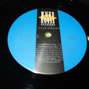 Vintage 1992 Vinyl EP Record Kris Kross Jump Excellent - Etsy