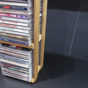 Vintage Napa Valley Wooden CD Crate Holder up to 29 Discs Excellent ...