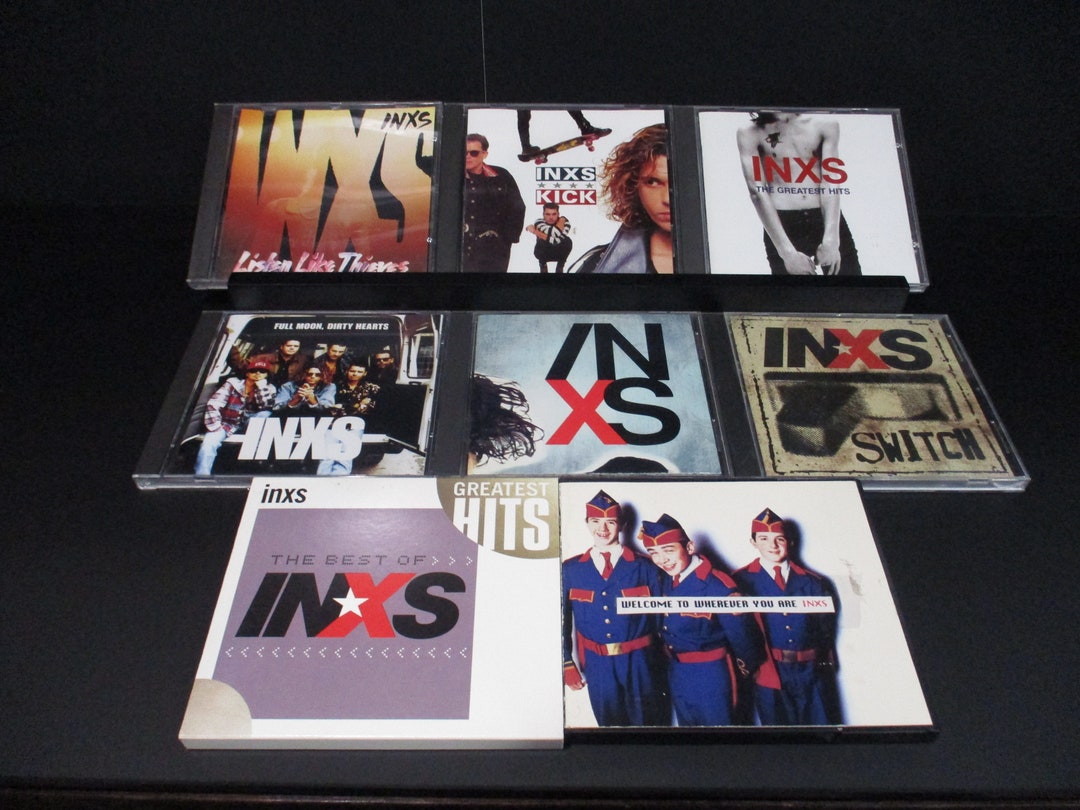 Vintage 80's/90's INXS Cd's Welcome to Wherever Best of Switch X ...