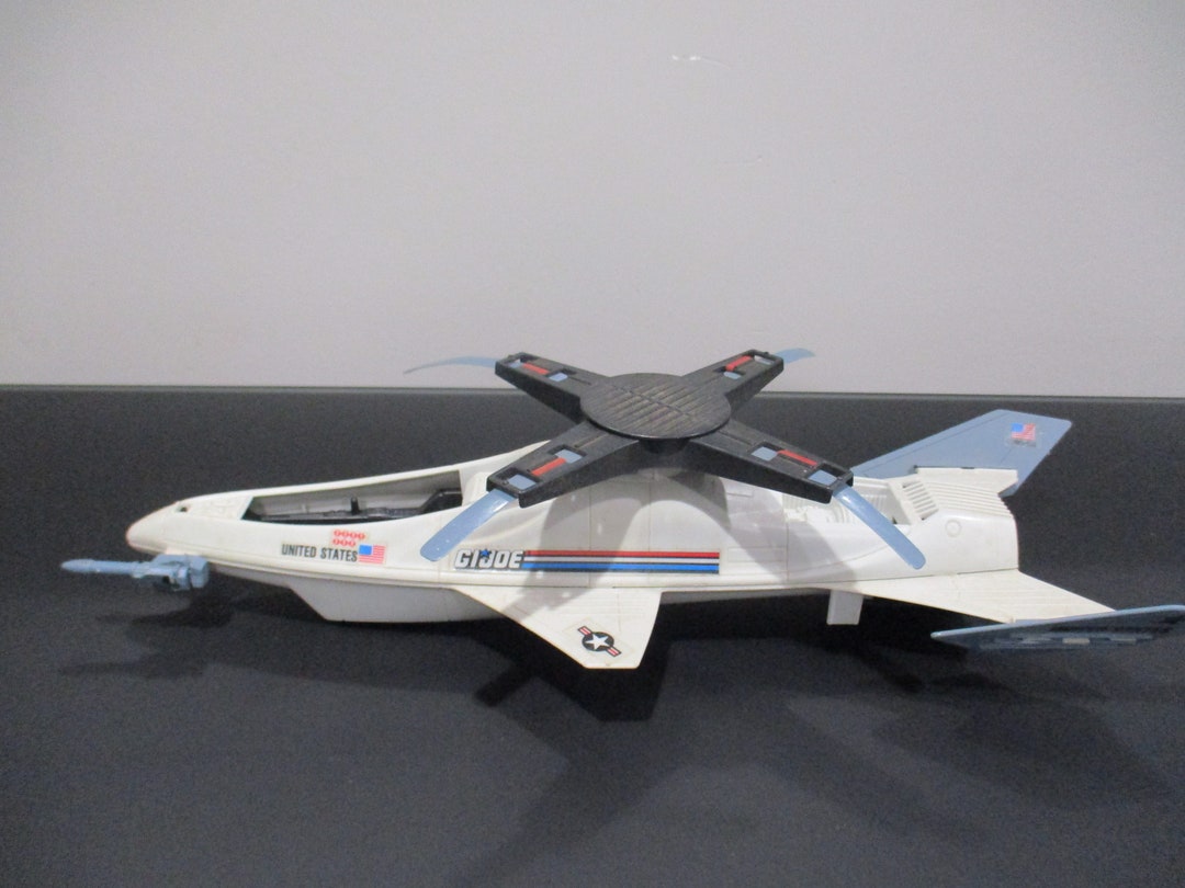 Vintage 1988 GI Joe Skystorm X-wing Cross Wing Chopper as - Etsy
