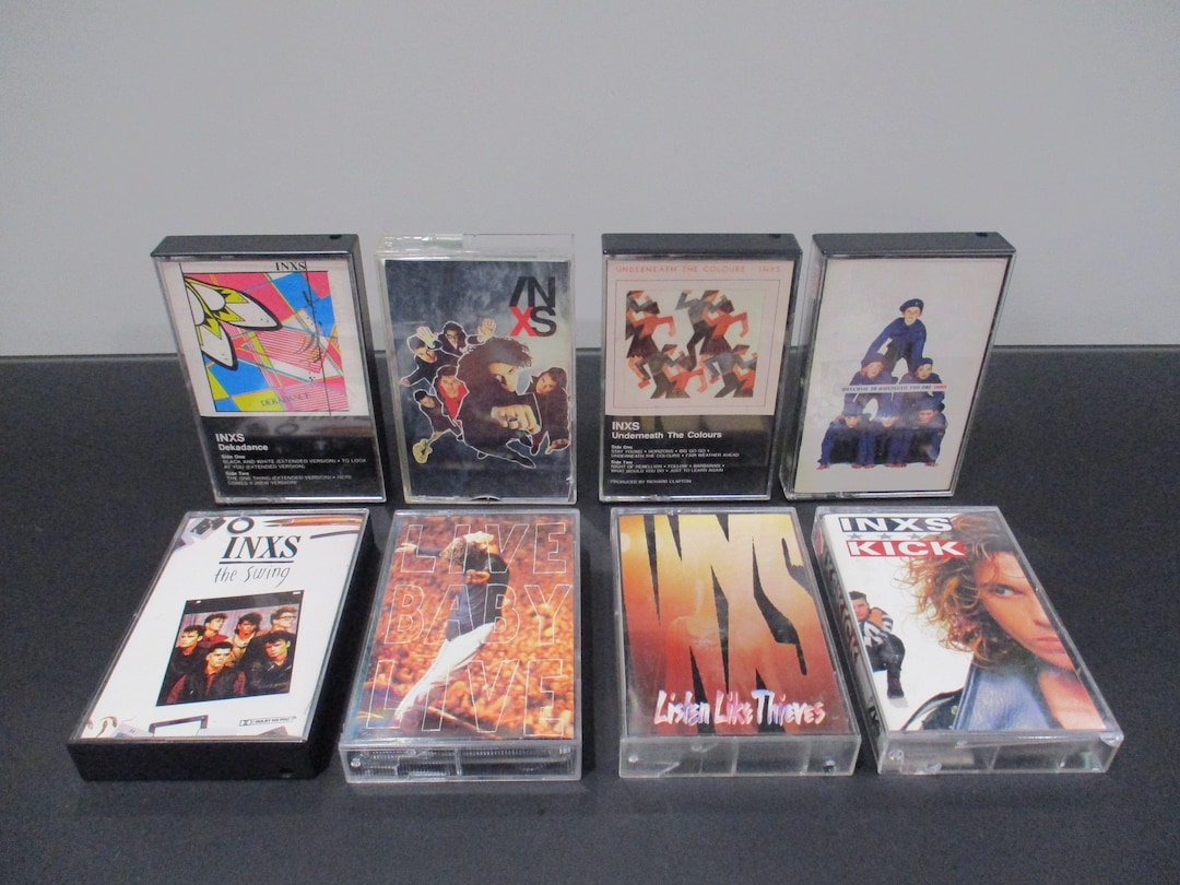 Vintage INXS Cassette Tape - 1980s Rock Album (sold Individually) - Etsy