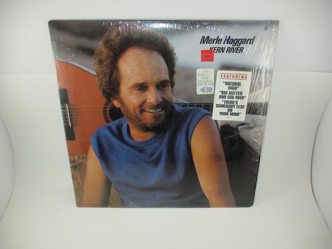 Vintage 1985 Vinyl LP Record Merle Haggard Kern River Near Mint ...