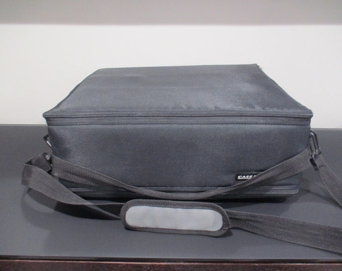 1980's Case Logic Black Cassette Tape Carrying Case Holds 120 Cassettes ...