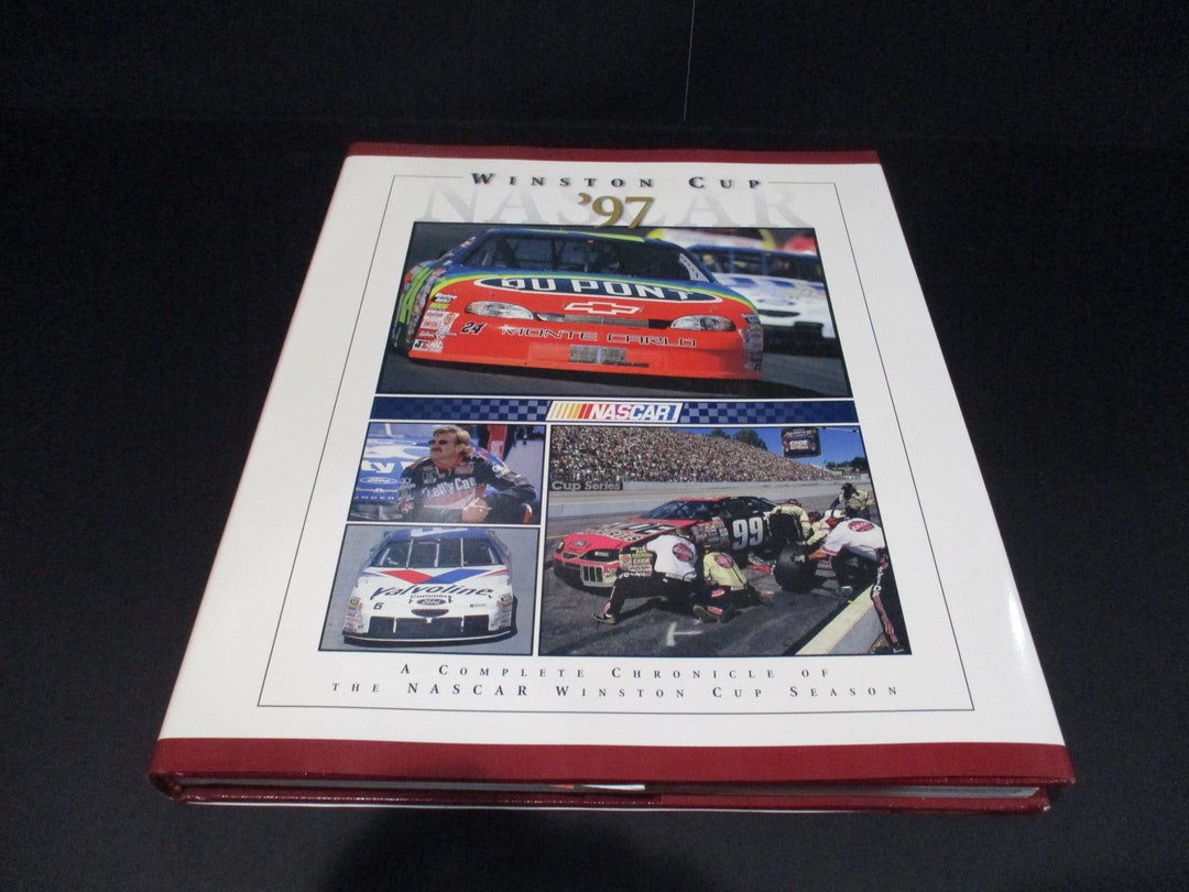 Vintage Winston Cup 1997 Yearbook: NASCAR History With Dust Jacket - Etsy