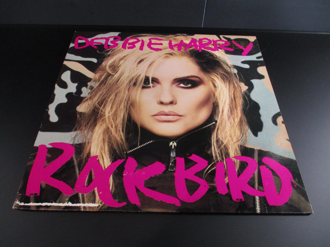 Vintage 1986 Vinyl LP Record Rockbird Debbie Harry Purple Letter ...