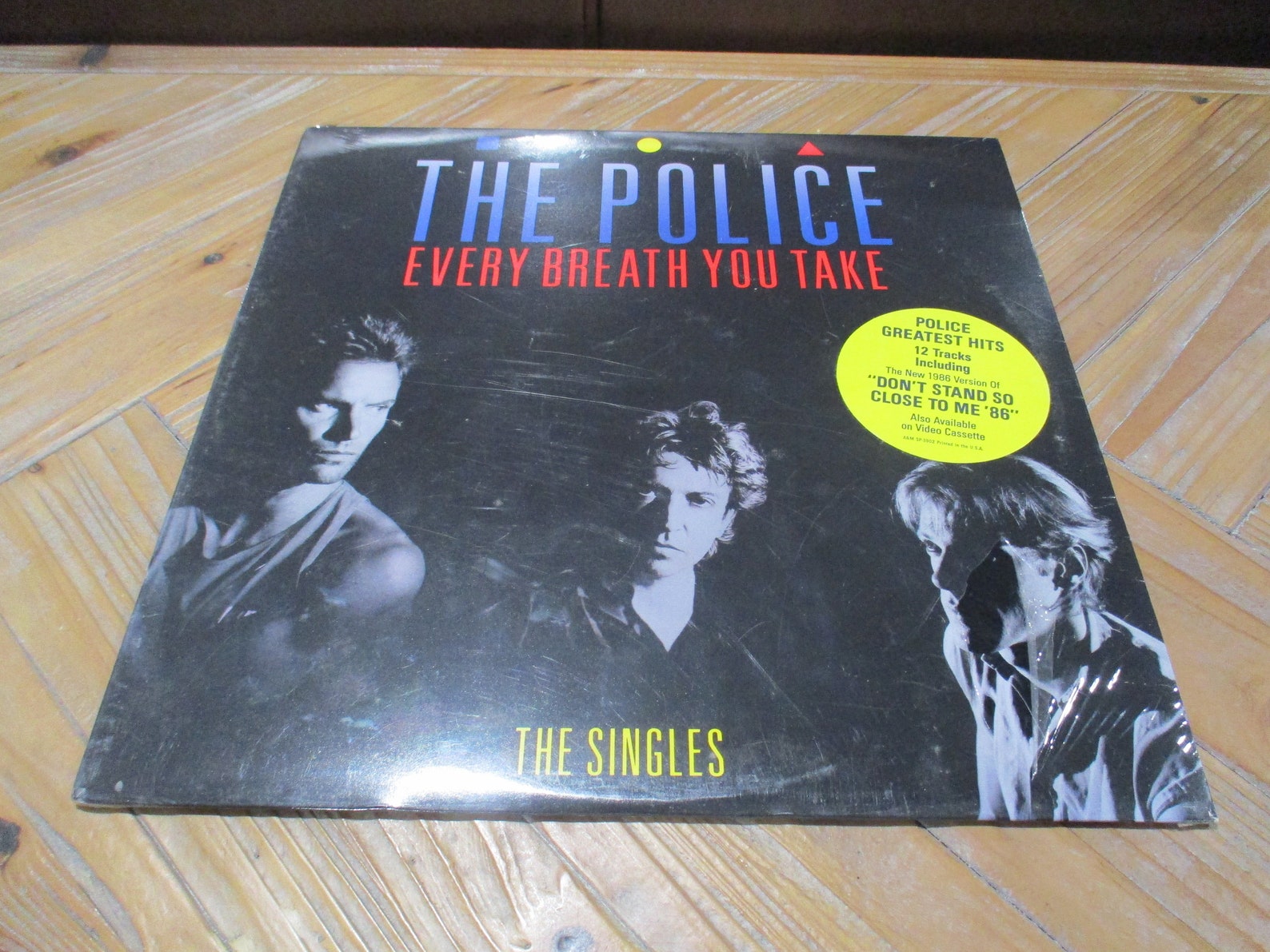 Vintage 1986 Vinyl LP Record the Police Every Breath You Take the ...