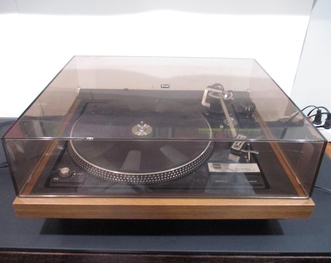 Vintage Dual 1237 Automatic Belt Drive Turntable With Cover Works ...