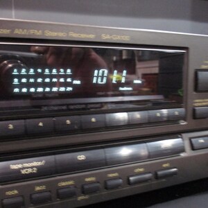 Vintage Technics SA-GX100 Am/fm Stereo Receiver Quartz Synthesizer ...
