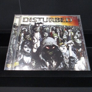 Vintage 1990's Disturbed Heavy Metal Cd's Believe Ten Thousand Fists Indestructible the Sickness ...