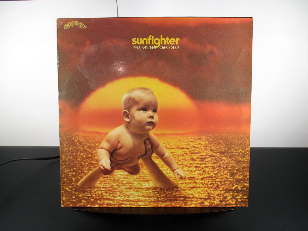 Vintage 1971 Vinyl LP Record Sunfighter Paul Kanter Grace Slick ...