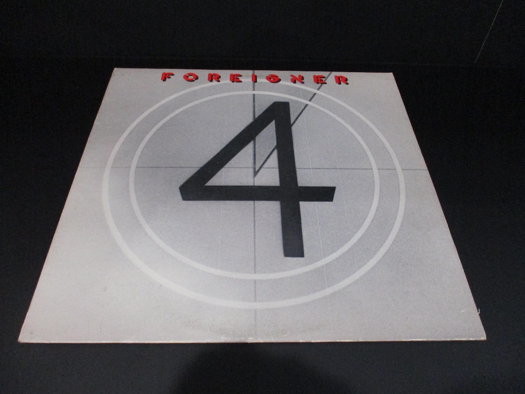 Vintage 1981 Vinyl LP Record Foreigner 4 Four Excellent Condition 69082 ...