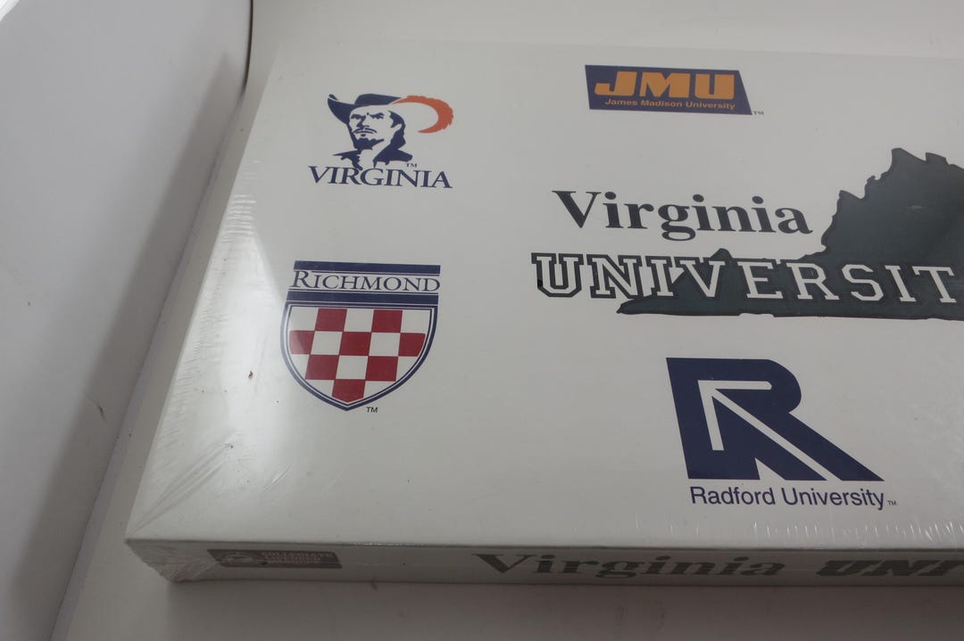 Vintage Board Game Virginia Universityopoly Late for the Sky ...