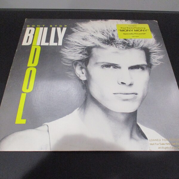 Billy Idol - Etsy