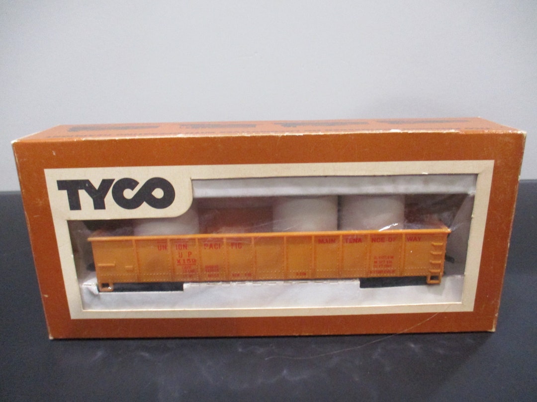 Vintage Tyco Trains HO Scale Union Pacific Gondola Car With Pipe Load New in Original Box - Etsy