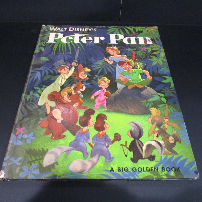 Peter Pan Golden Book - Etsy