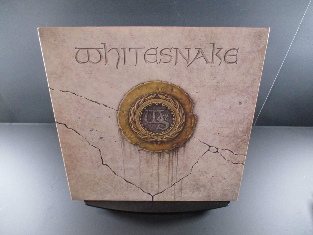 Vintage 1987 Vinyl LP Record Whitesnake Self Titled Album Excellent ...