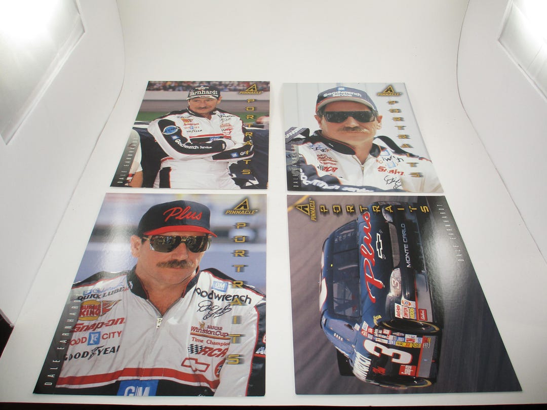 1997 Pinnacle Portraits Nascar Winston Cup Series 8x10 Driver Card Set ...