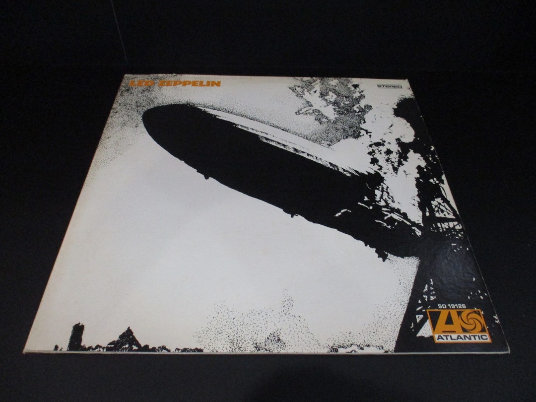 Vintage 1977 LP Vinyl Record Led Zeppelin Self Titled Excellent Plus ...