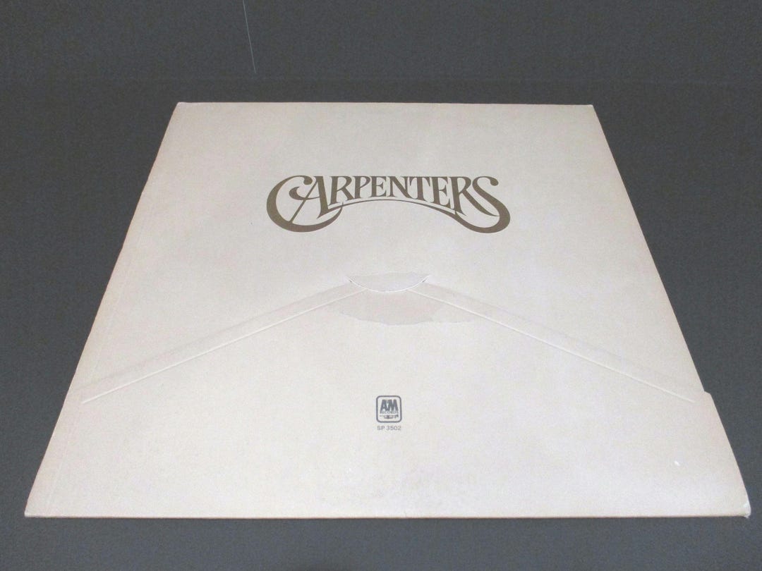 Vintage the Carpenters Original 1971 Vinyl LP Record Self Titled ...