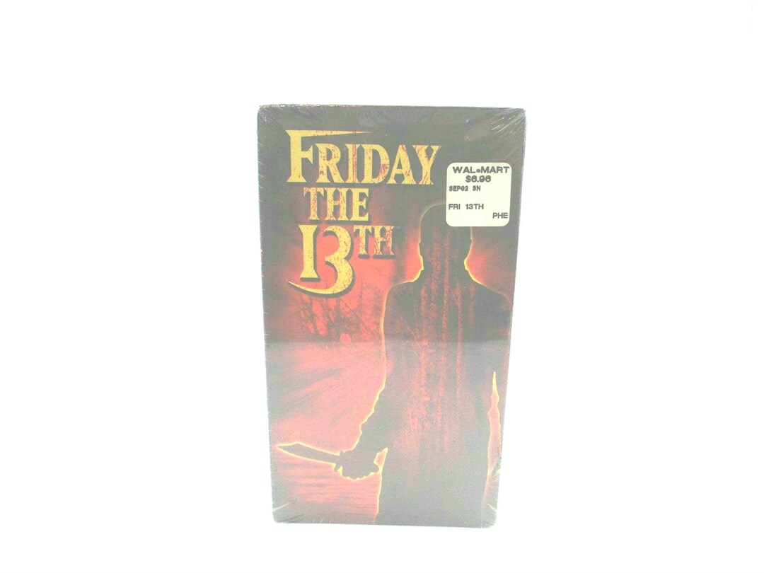 Vintage VHS Tape Friday the 13th MINT Condition Still Factory Sealed - Etsy