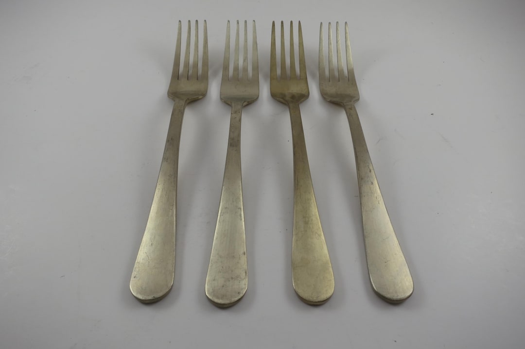 Set of 4 Gold Bombay Santorini Flatware 7 3/4 Inch Dinner Forks - Etsy