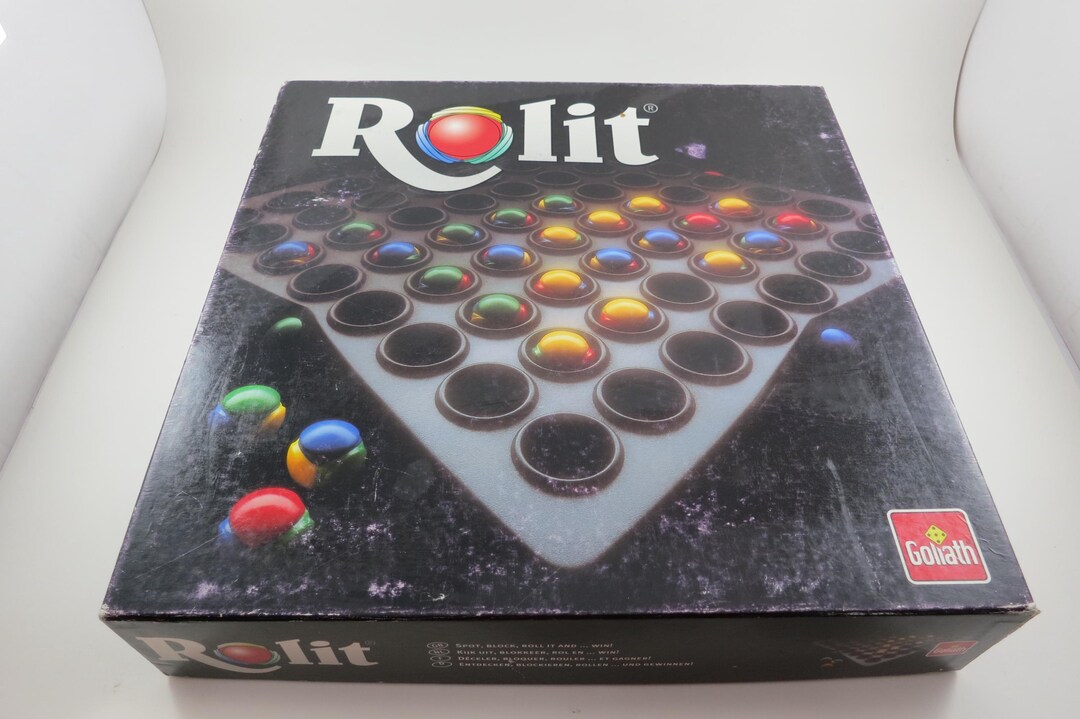 1997 Rolit Board Game: Rare Goliath Edition, 100% Complete - Etsy