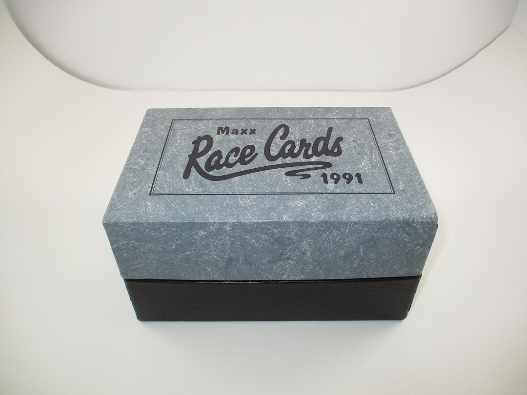 1991 Maxx Racing Cards Complete 240 Card Set With Bonus Winston Foil ...