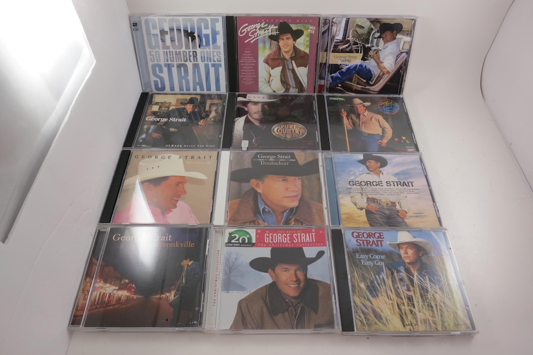 George Strait Cd's Sold Individually - Etsy