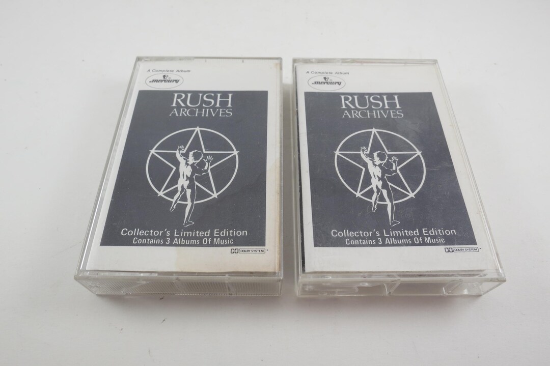 Vintage Rush Cassette Tapes - 1980s Rock Music - Sold Individually - Etsy