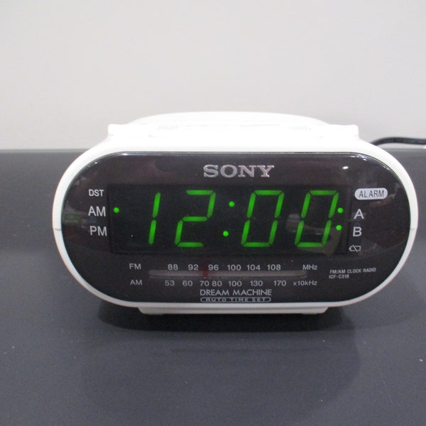 90s Digital Alarm Clock - Etsy