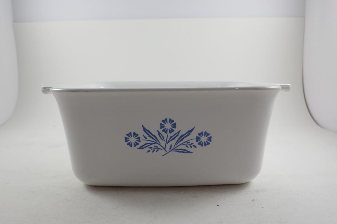 Vintage Corning Blue Cornflower Baking Dish: 1.5 Quart P-4-B - Etsy