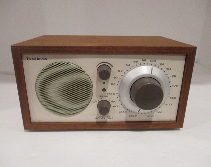 Vintage Henry Kloss Model One Tivoli Audio Am/fm Stereo Receiver Built ...