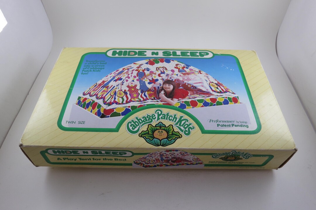 Vintage Twin Size 1985 CPK Cabbage Patch Kids Hide N Sleep Bed Tent in ...