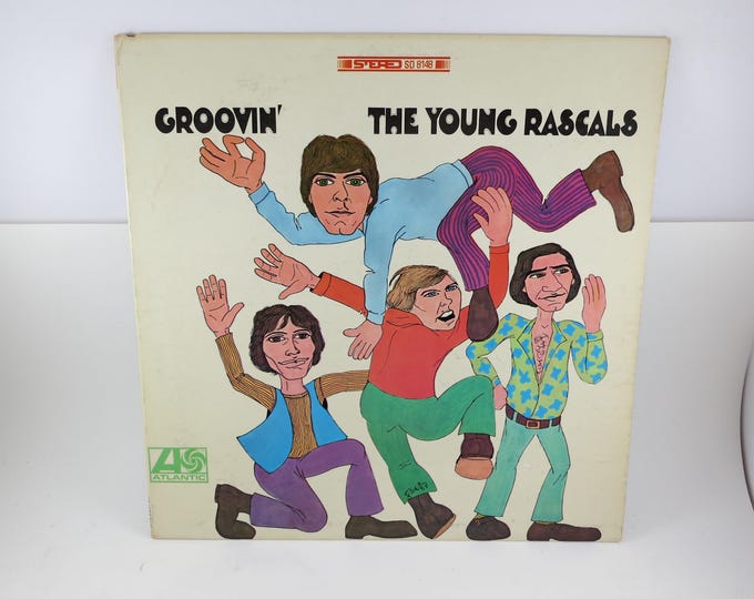 Groovin’ by the Young Rascals Vintage Vinyl Record Album - Classic Rock ...