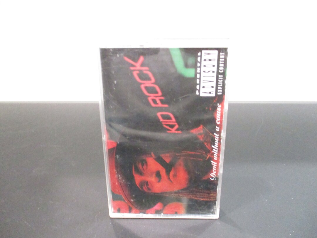 Vintage 1998 Cassette Tape Devil Without A Cause Kid Rock - Etsy