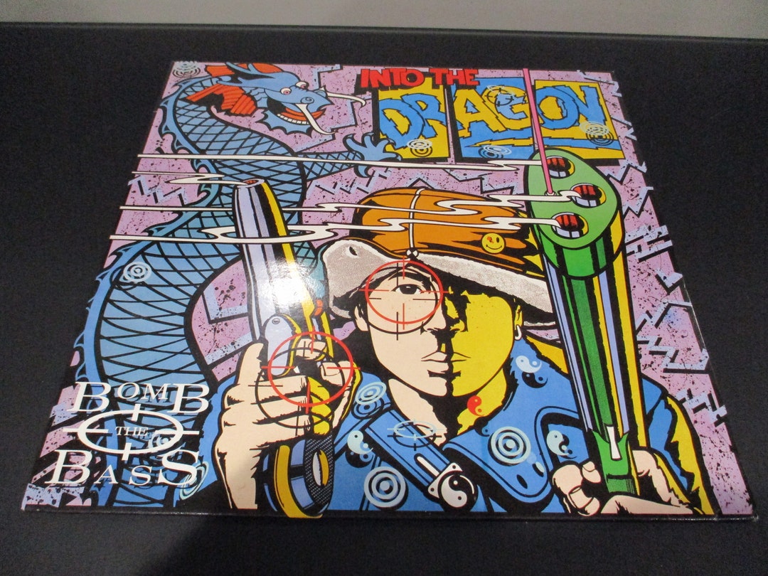 Vintage 1988 Vinyl LP Record Bomb the Bass Into the Dragon Excellent ...